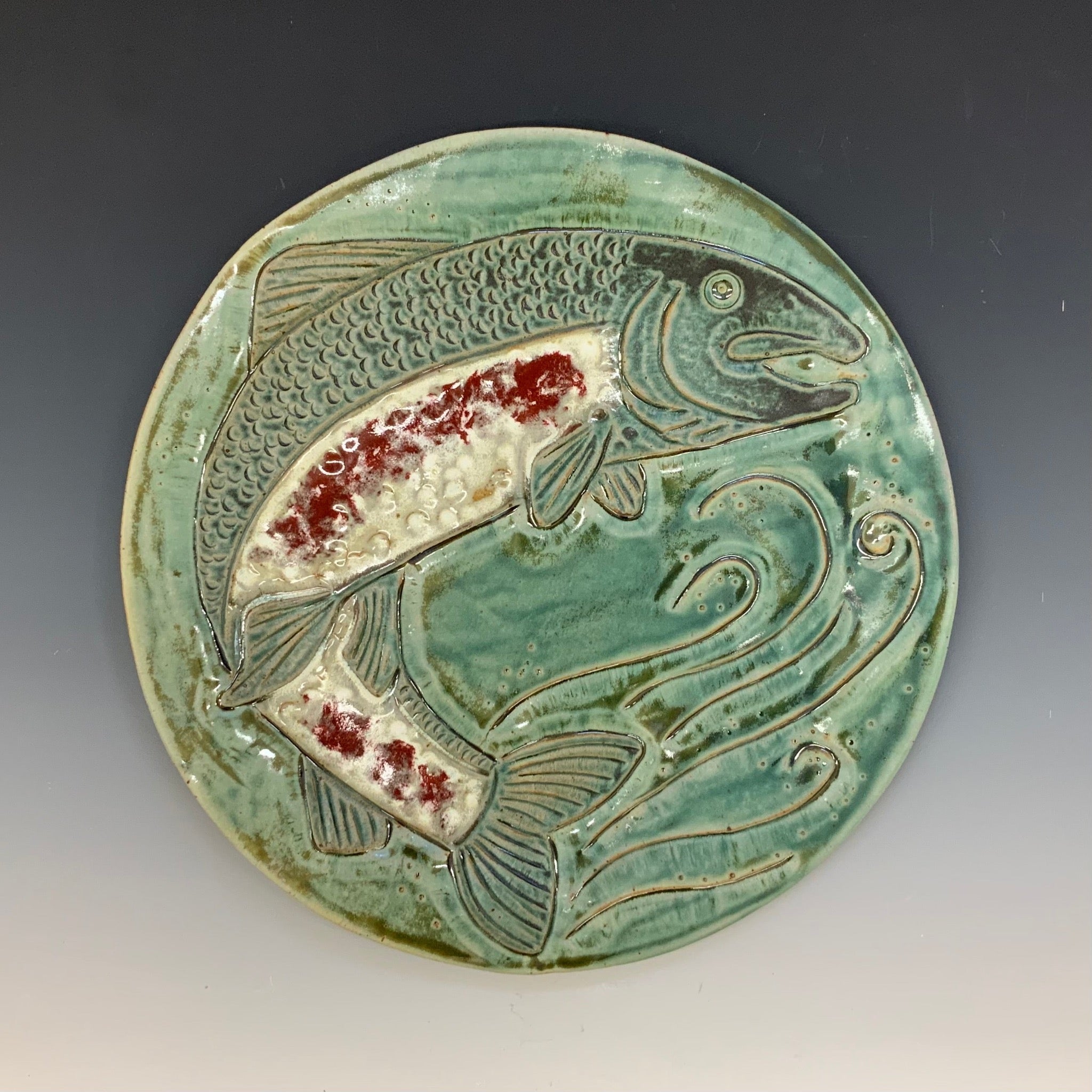 Round Trout Platter