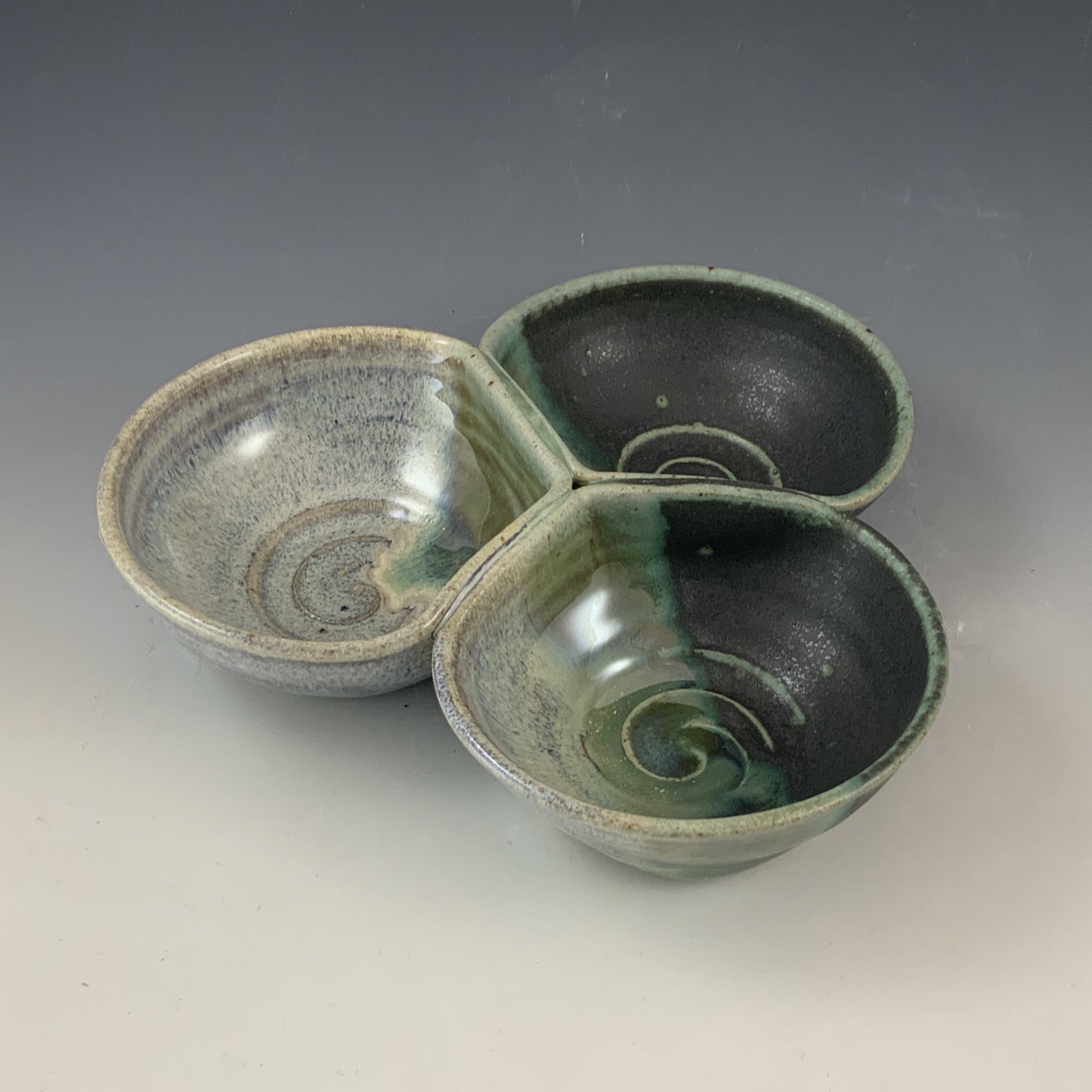Triple Bowls - Large